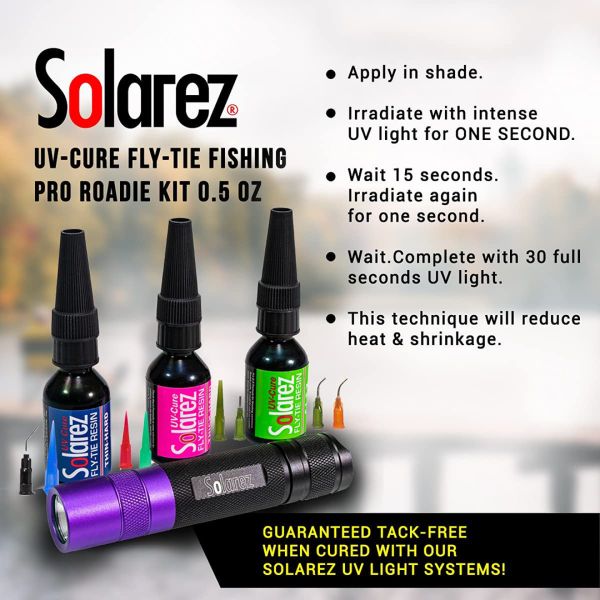 SOLAREZ UV RESIN - NEW PRO ROADIE KIT - 0.5oz