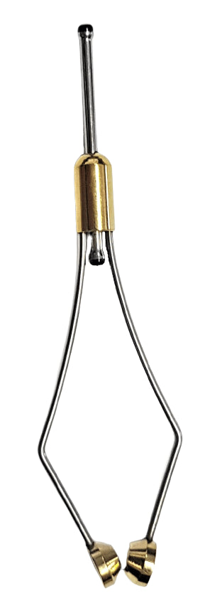 BRASS BOBBIN WITH CERAMIC INSERT