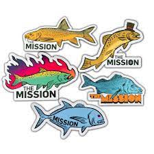 THE MISSION SPECIES STICKERS